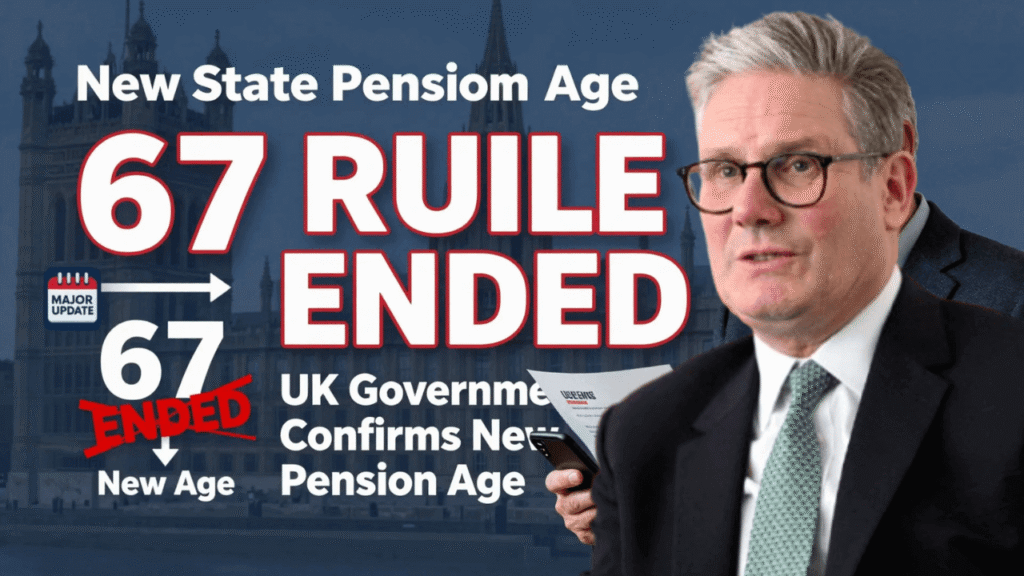 UK Ends the 67 Rule – New State Pension Age Officially Approved ...